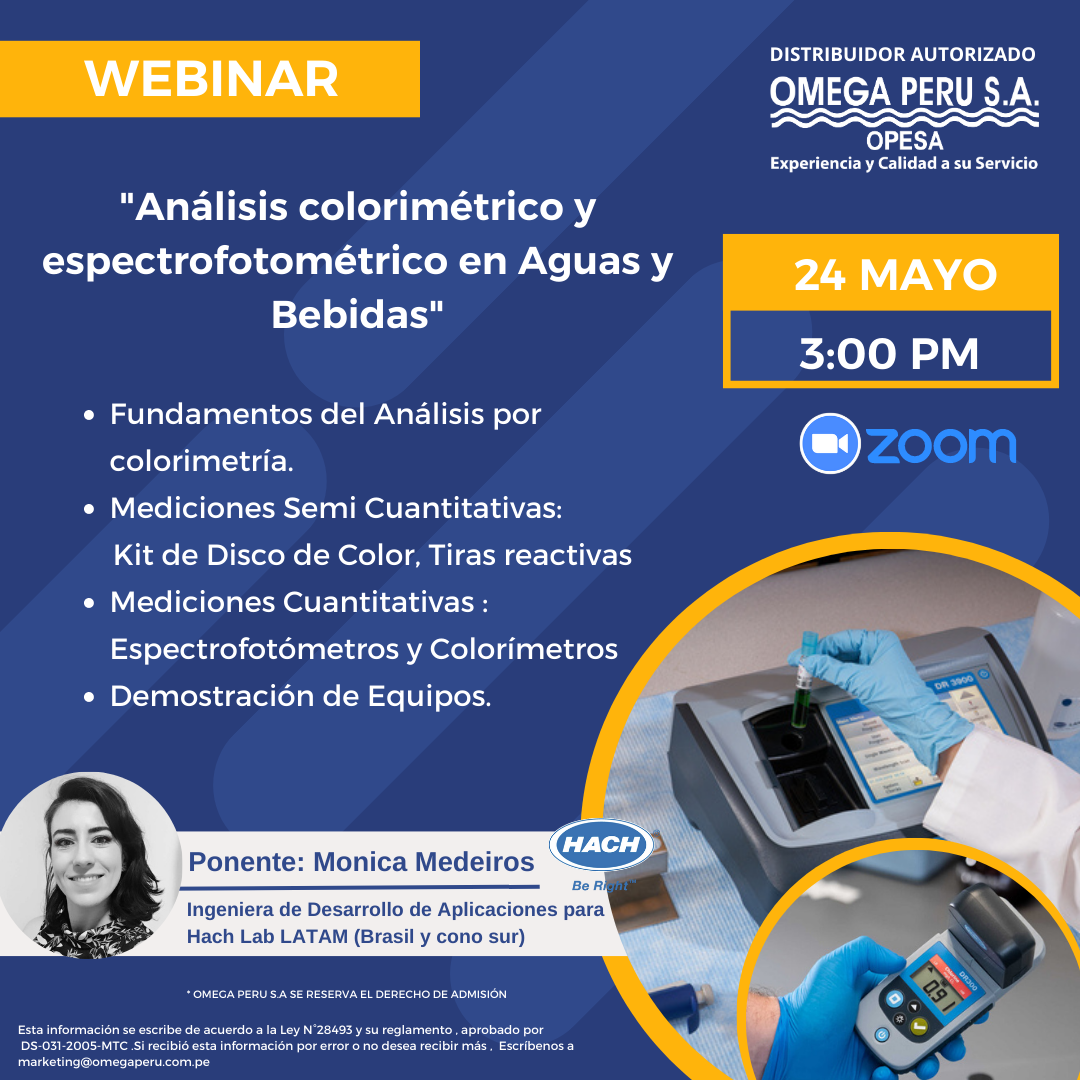 Omega Perú S.A. - “Análisis colorimétrico y espectrofotométrico en ...