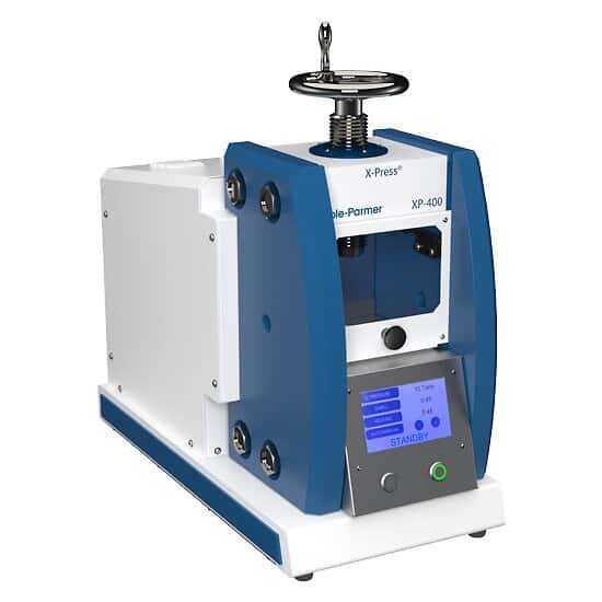 Omega Perú S.A. - Prensa de pellets hidráulica de Laboratorio XP-400 X ...