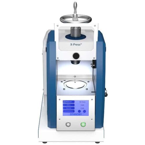 Omega Perú S.A. - Prensa de pellets hidráulica de Laboratorio XP-400 X ...