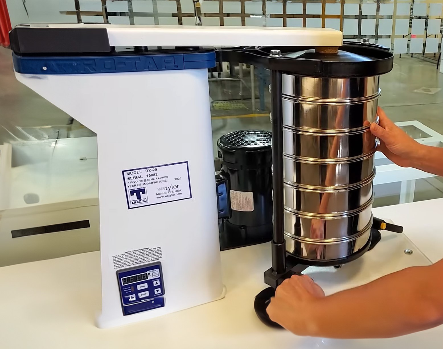 Omega Perú S.A. - Presentamos la Tamizadora RO-TAP