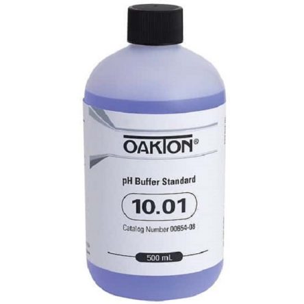 Omega Perú S.A. - Solución buffer de pH 10.01 de 500 mL